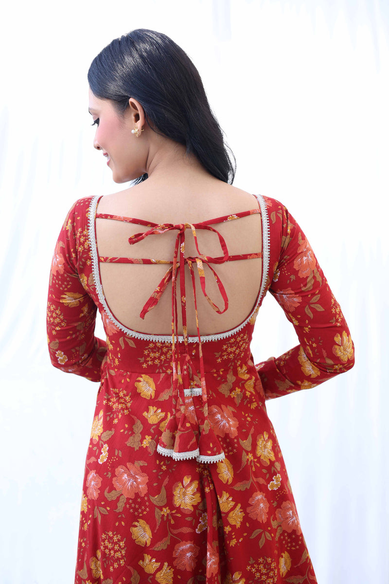 Anupama Anarkali Set With Dupatta – Ishita Patel Label